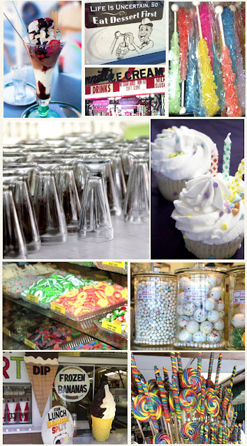 bnute productions: Sweet Treats Party Ideas: Decorations, Games, Art ...