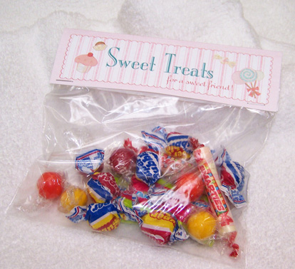 bnute productions: Free Printable Sweet Treats Bag Label