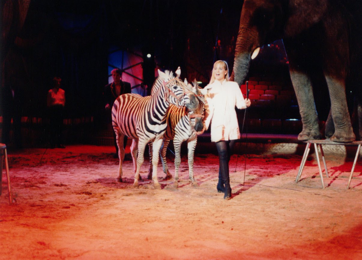 A friend of the Circus: Suzanne Chipperfield, Elephants and Zebra ...