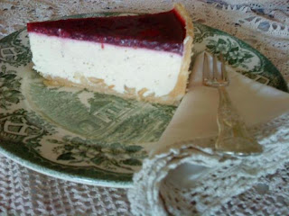 Culinary Delights by Karen Grant: White Chocolate Lemon Myrtle Cheesecake
