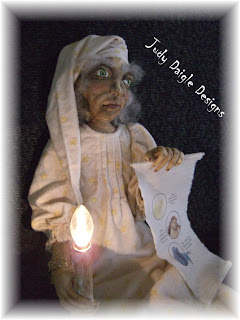 Art Dolls: Primitive Ebenezer Scrooge Art Doll~OOAK~SOLD