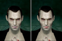 Vampires: Vampire transformation.