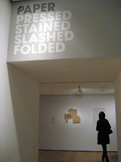 Joanne Mattera Art Blog: Paper: Pressed, Stained, Slashed, Folded at ...