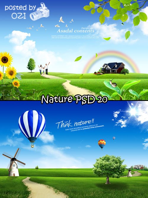Nature PSD 20 - Adobe Plus