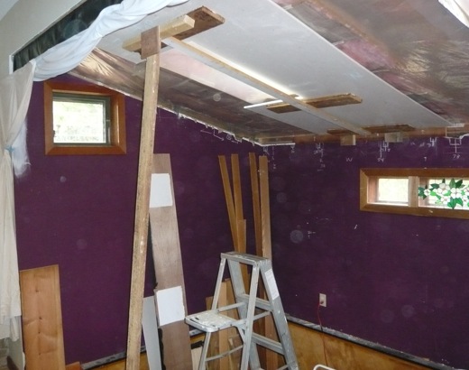 REPULSE THE MONKEY: INSTALLING SOME DRYWALL - Me And The Deadmen