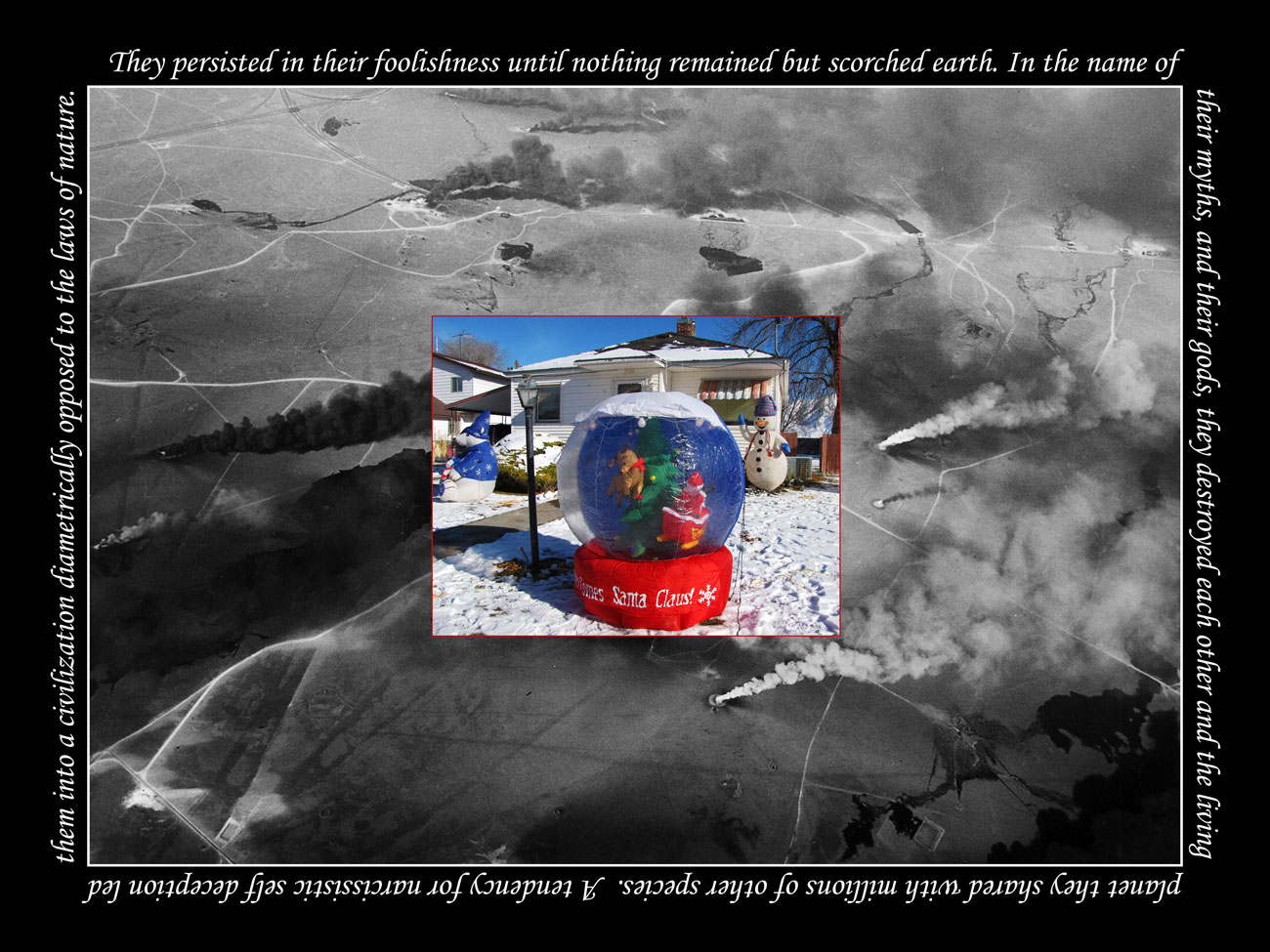 earth home garden: A Winter Solstice Epitaph For Humans From The Year 2110?