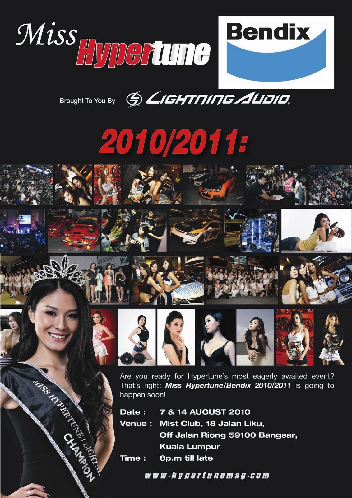 Mist Club Official Blog: Volume presents Miss Hypertune 2010/2011 - Saturday, 7th & 14th August 2010