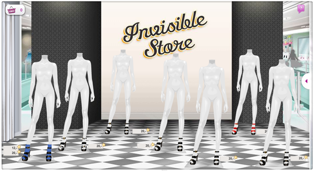 FC Juicy Gossip: Invisible Store: Invisible clothes?