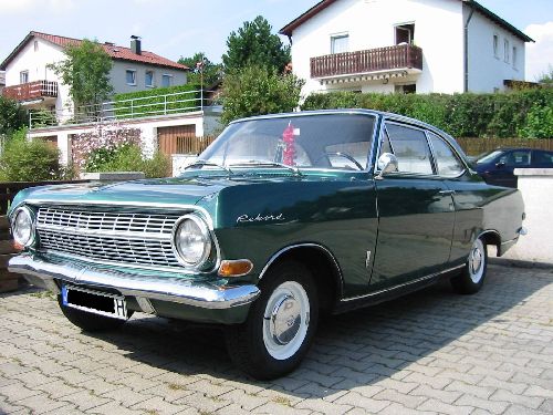 Opel Rekord A & B: 1965 Rekord A Coupé from Germany