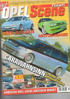 Opel Rekord A & B: ebay: Flash Opel Scene magazines