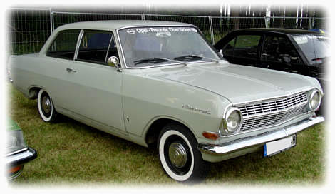 Opel Rekord A & B: Opel Rekord A - Germany