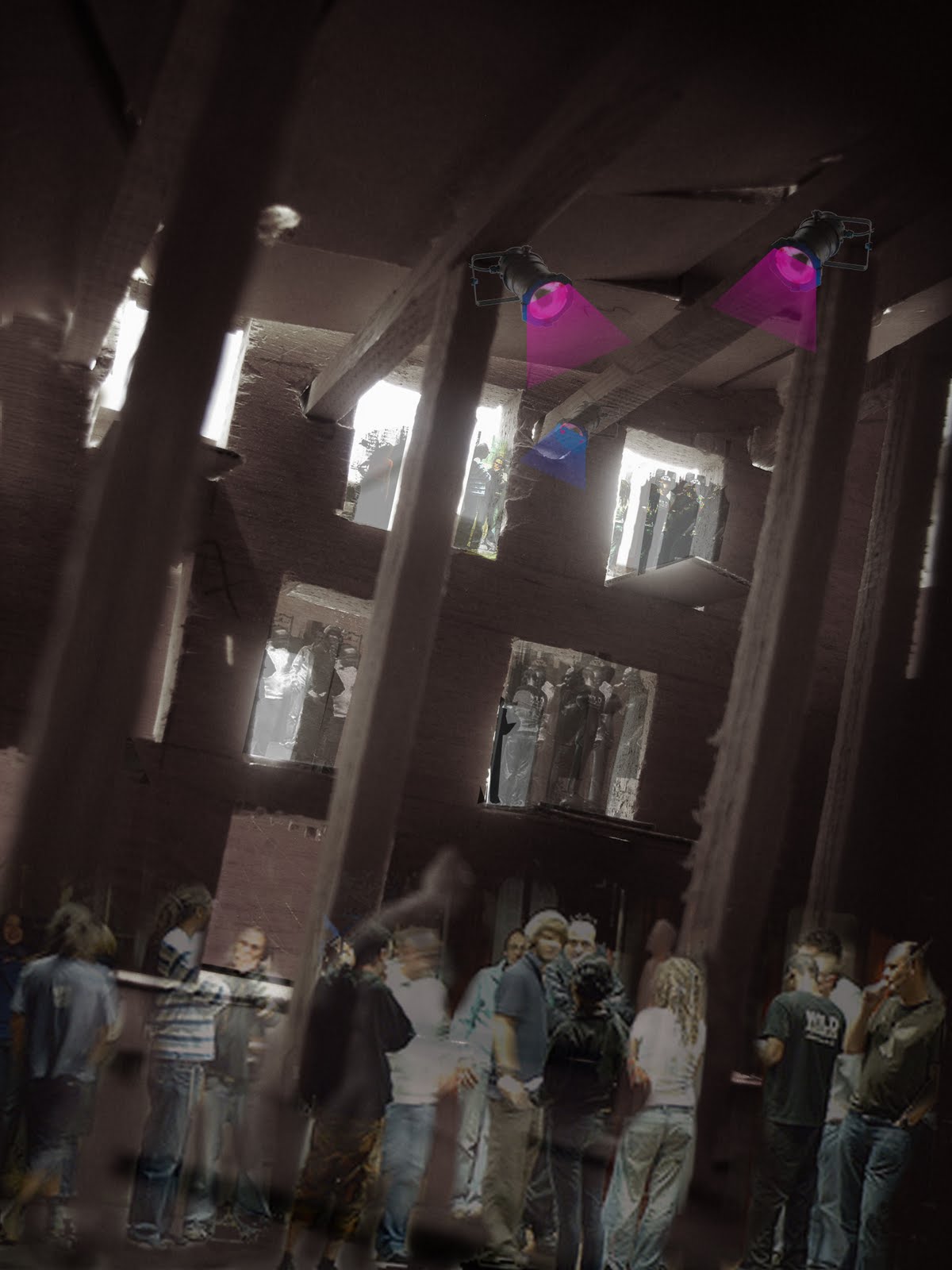 unpredictable first conversation: a Brechtian theatre