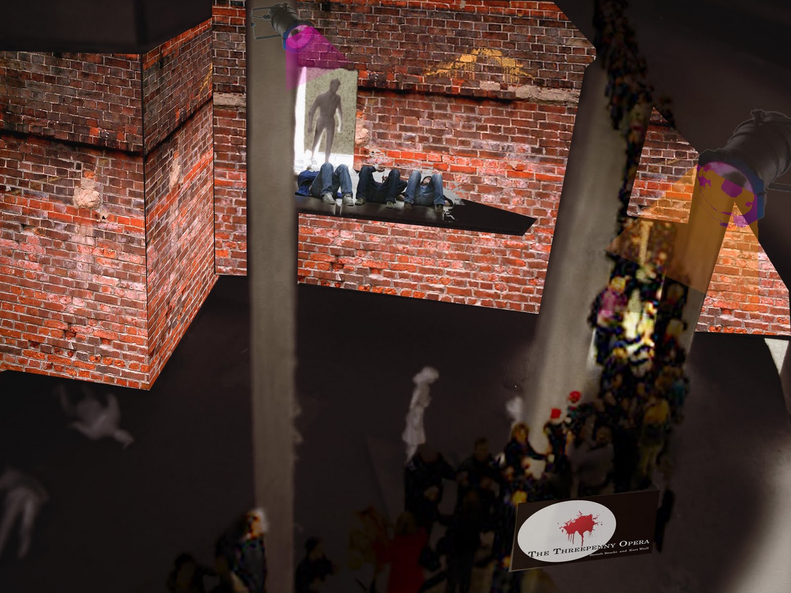 unpredictable first conversation: a Brechtian theatre