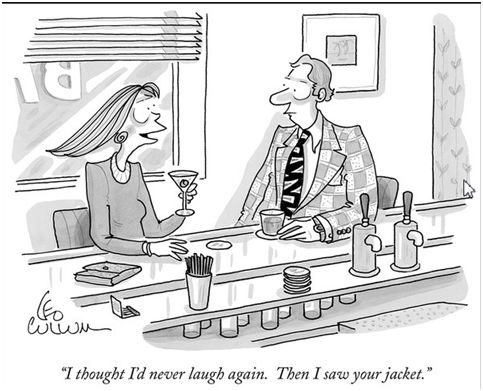 Looking at Cartoons, Getting Along: Leo Cullum, I think I'd never laugh ...