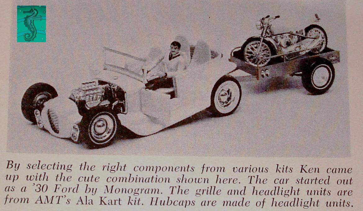 Nostalgia on Wheels: AMT Ala Cart Modified & Revell's Triumph Show Bike