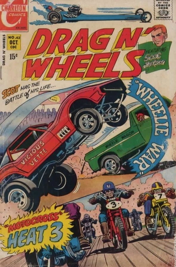 Nostalgia on Wheels: Motorcycle Comic Covers