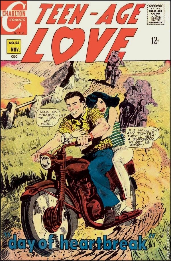 Nostalgia on Wheels: Motorcycle Comic Covers