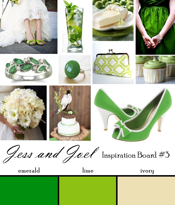 Pretty Things I Made: Jess and Joel - Wedding Inspiration Boards