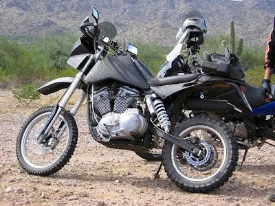 STRANGER BLOG: OFF ROAD HARLEY-K