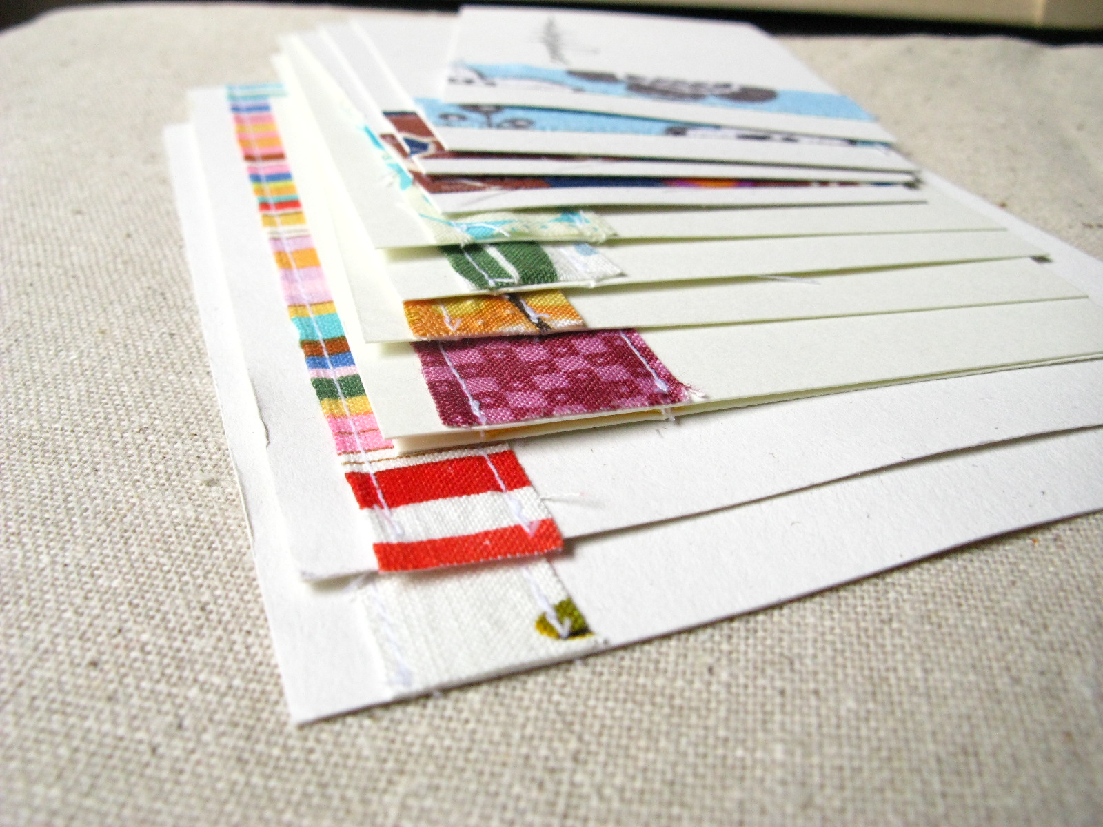 Allisa Jacobs: Fabric Notecards