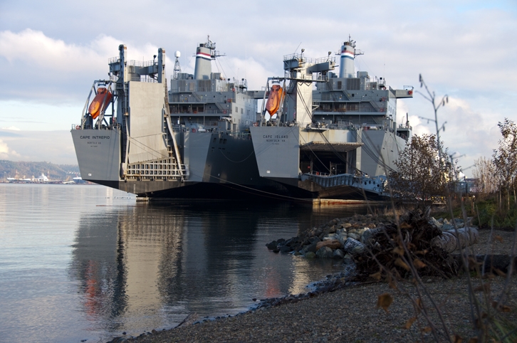 Photo a Day: Tacoma: Cape Intrepid and Cape Island