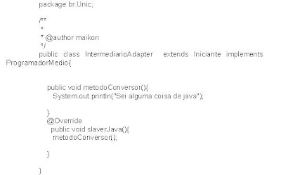 Projetos Orientados a Objeto: Padrões GOF (Padrão Adapter)