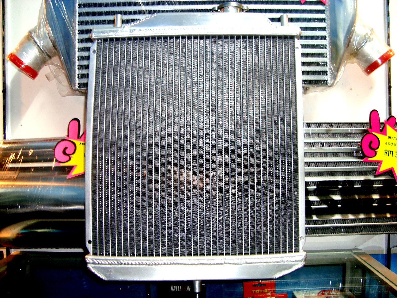 ECG Racing: High Quality Aluminum Radiator fo Kancil L2 Turbo Manual
