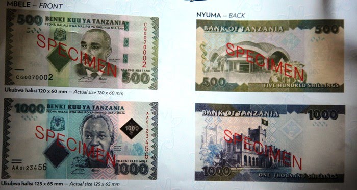 Life is a Journey!: Noti mpya za Tanzania hizi hapa!!!