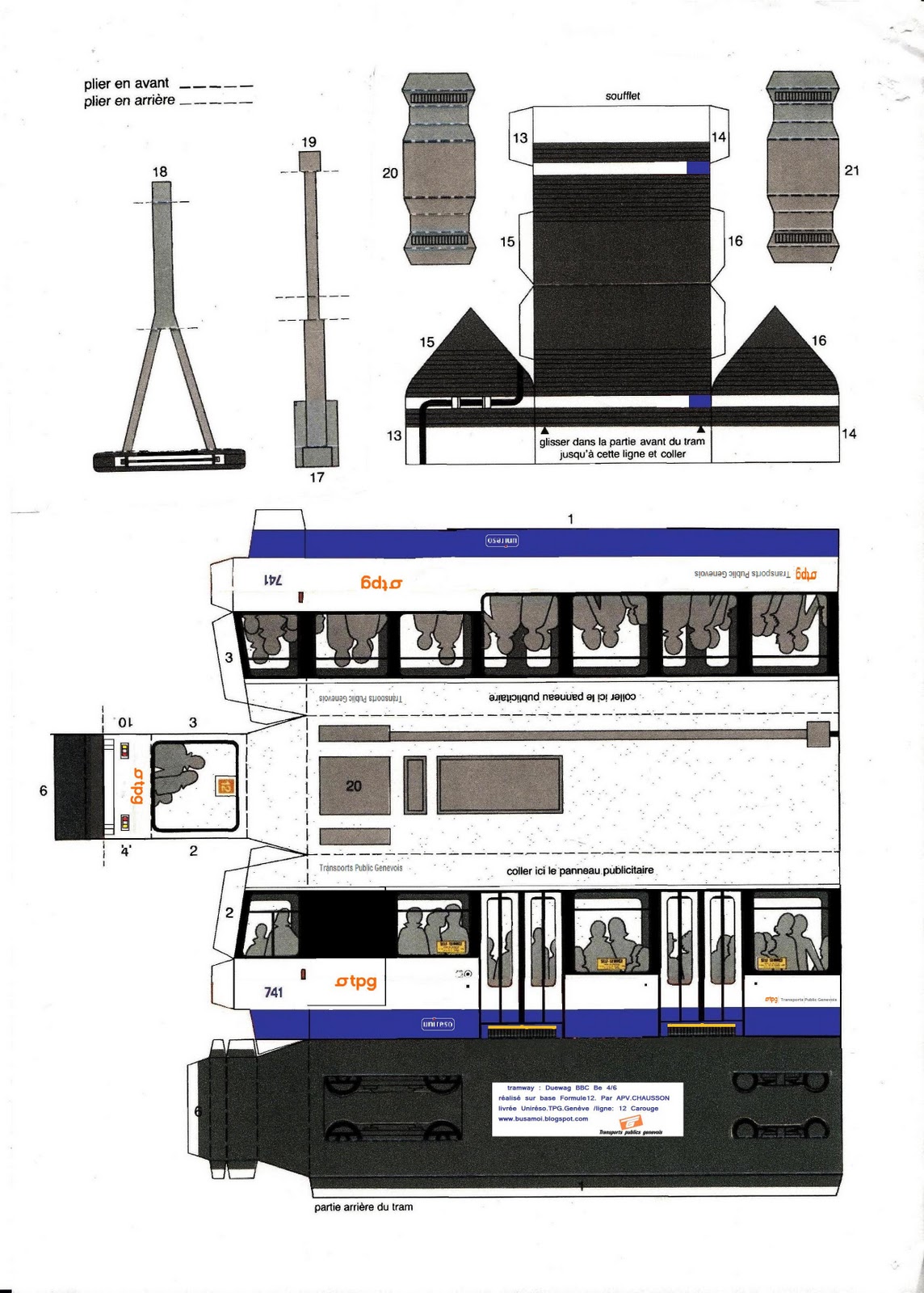busamoi: tramway TPG papertram