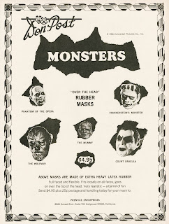 Don Post Studios Article - Modern Monster April 1966 | Blood Curdling ...