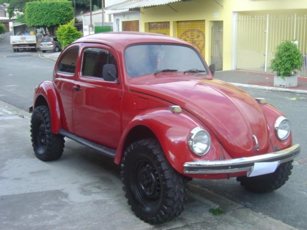 carros destruidos: Fusca off road