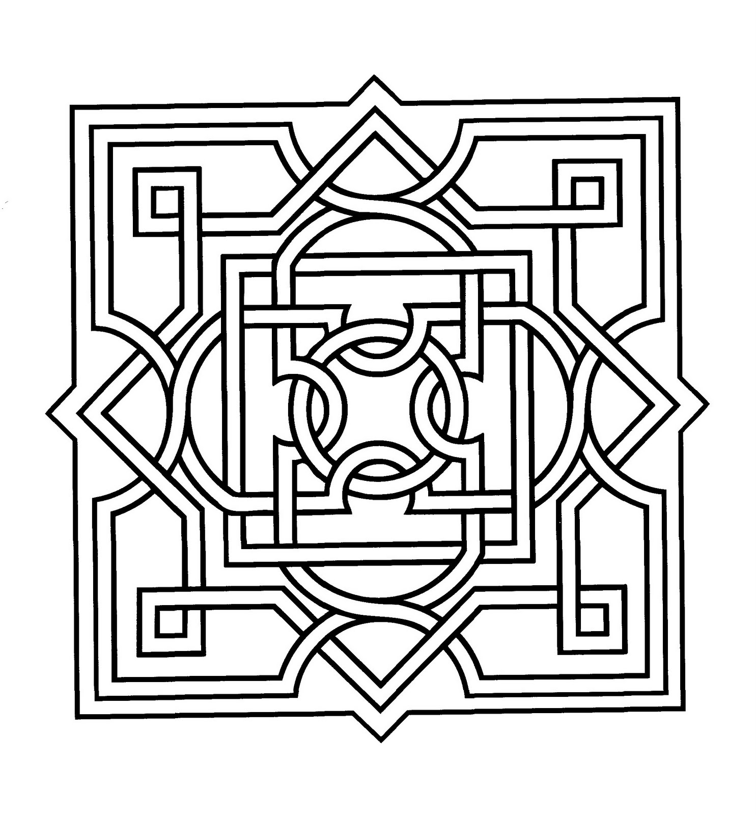 Mandalas de hadas para colorear - Imagui