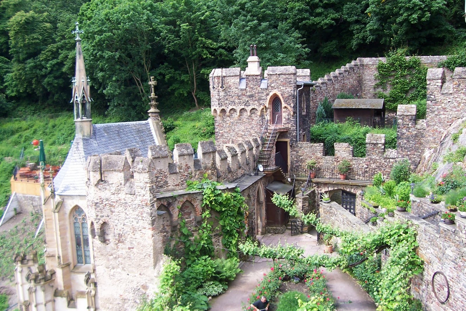 Don & Karen Bushman: Trip to Rheinstein Castle in the Rhein River Valley