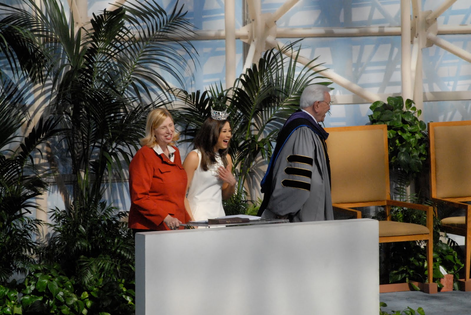 Miss California 2009: Caffeine.