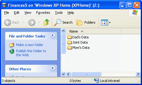 Interesting Facts: Windows XP File Sharing