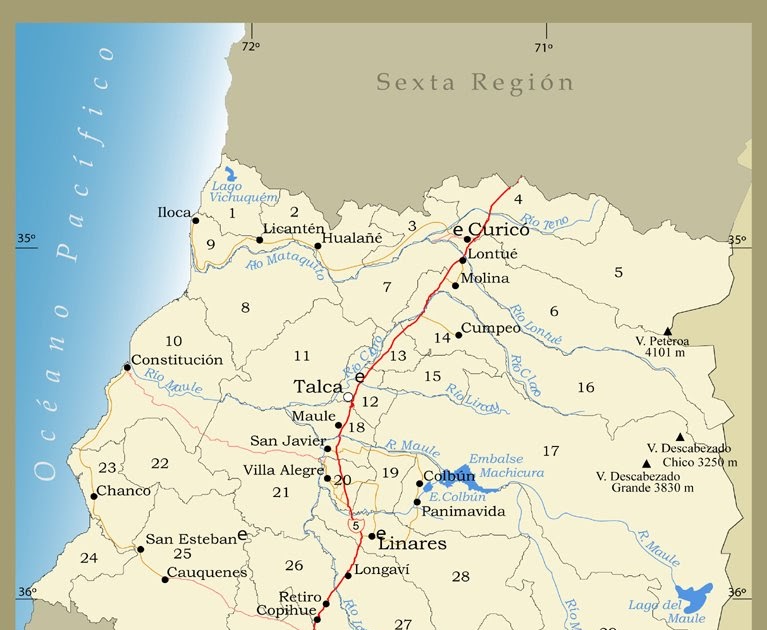 REGIONES DE CHILE: VII región