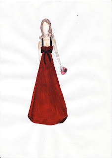 Fashion: kreslené modní návrhy