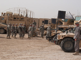 Chris in Iraq: 101109 FOB Kalsu and Mendez Airfield