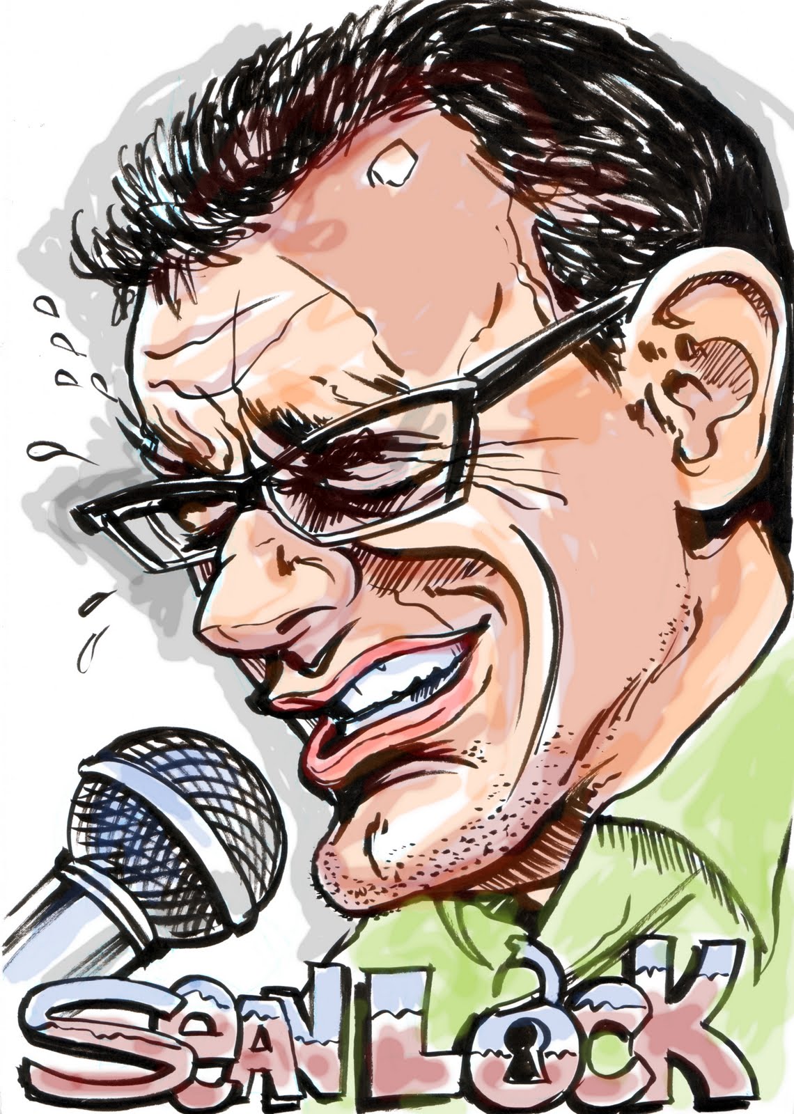 Inky Blinky Blog: Sean Lock