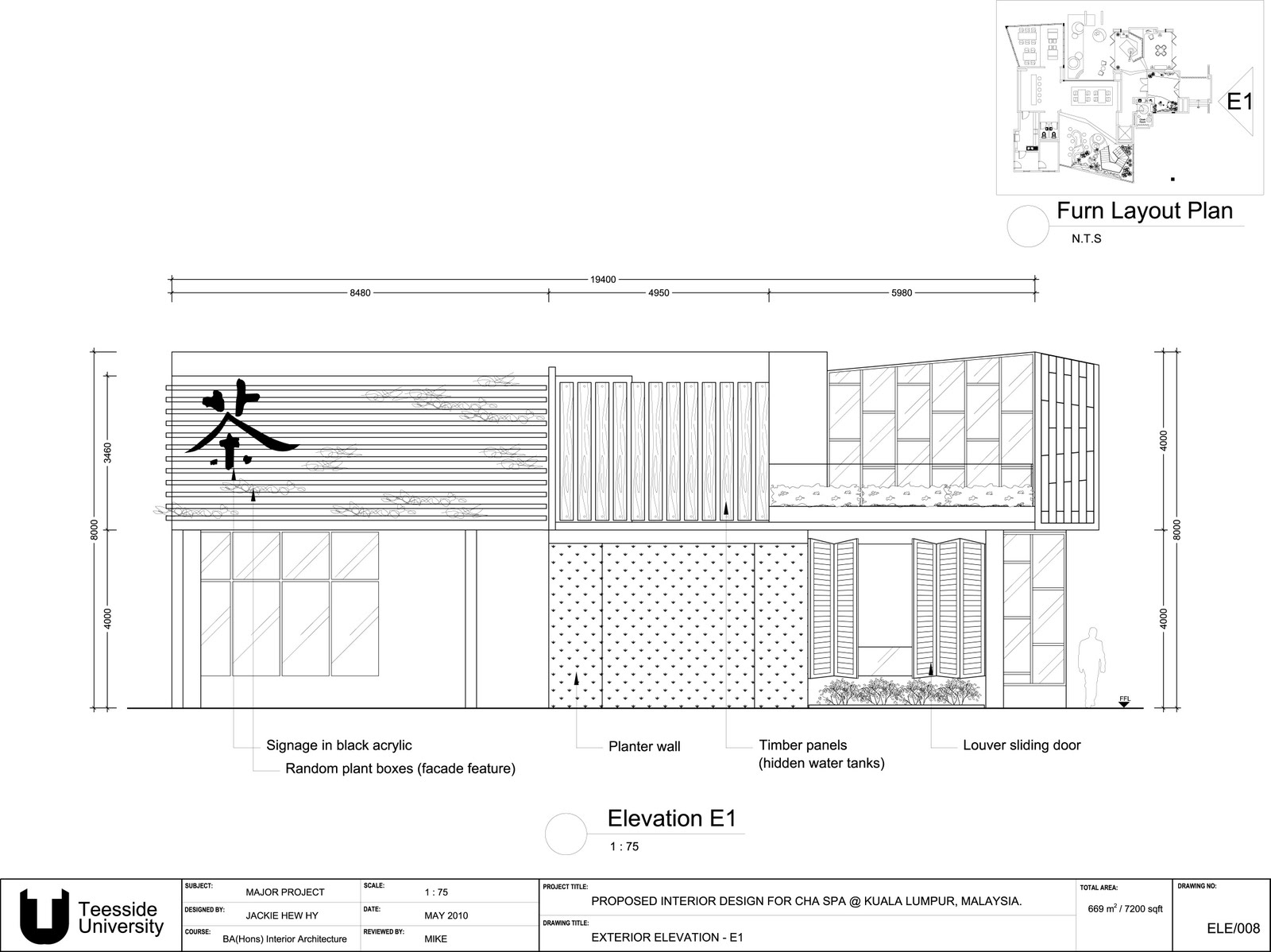 Design Portfolio: CAD Working Drawings