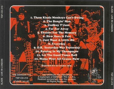 Tempo de Rock: Slade - Live in London (1975)