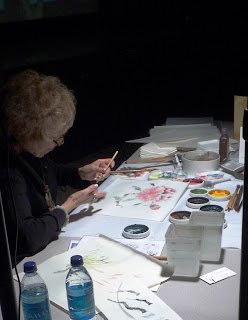 Nan Rae: Chinese Brush Painting Demonstration | Sharon Weaver's Blog