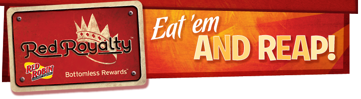 Birthday freebies: Red Robin's Red Royalty loyalty program