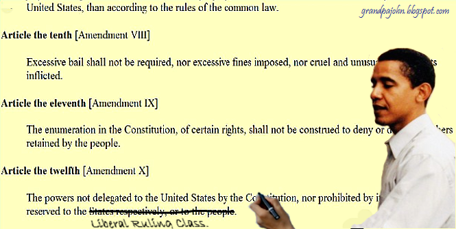 Grandpa John's: President Obama Teaches Constitutional Law