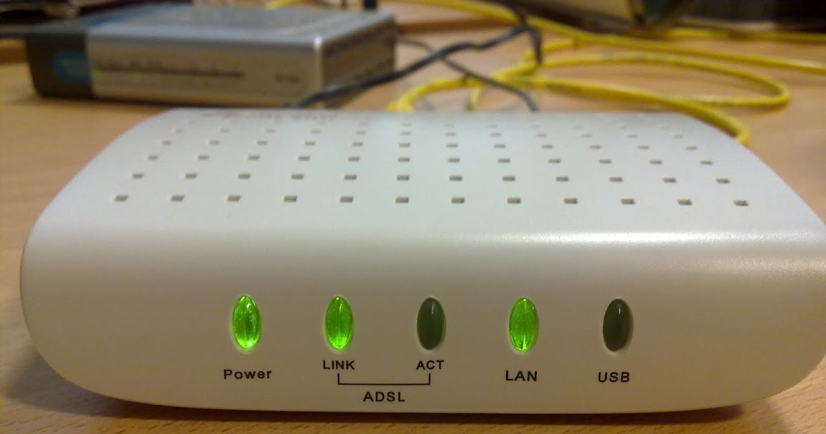 TIC - Telefonía e Internet Cooperativos: Estado correcto de Modems