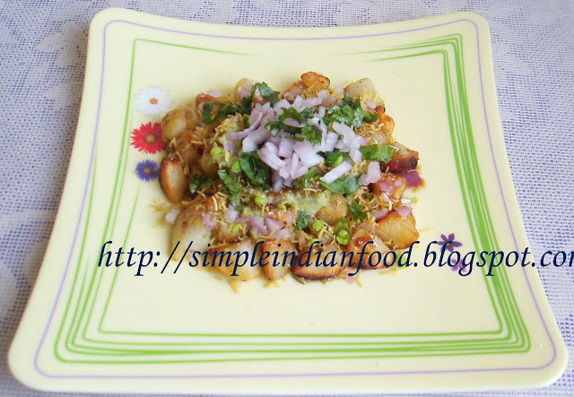 Simple Indian Food- An Easy Cooking Blog: Aloo chaat