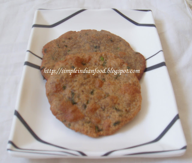 Simple Indian Food- An Easy Cooking Blog: Kuttu (Buckwheat) poori