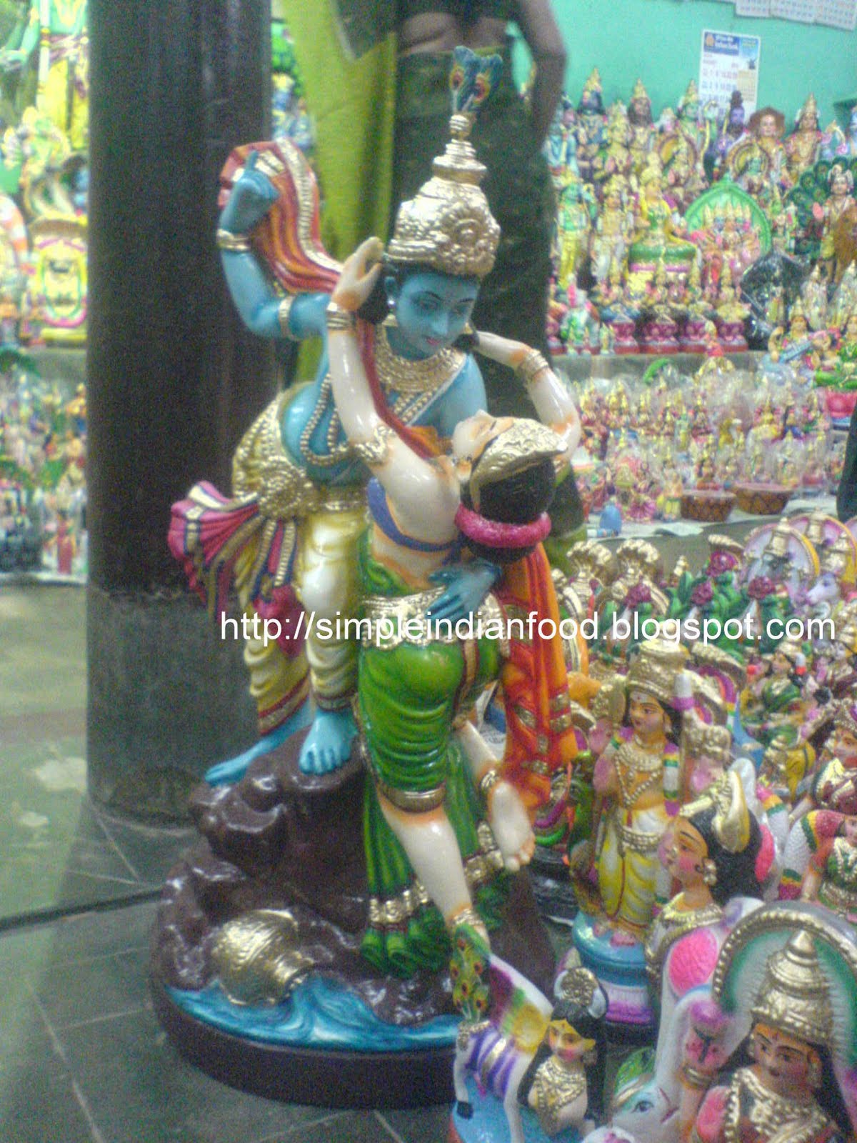 Simple Indian Food- An Easy Cooking Blog: Navratri Golu dolls for sale ...