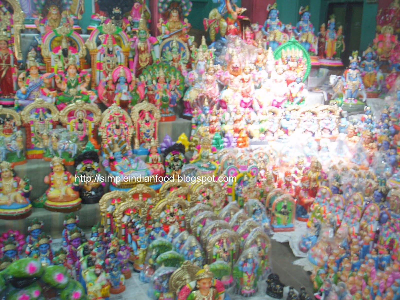 Simple Indian Food- An Easy Cooking Blog: Navratri Golu dolls for sale ...