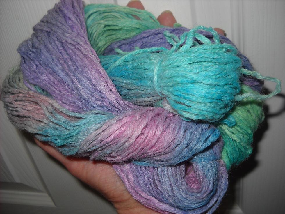 Snip and Snail: Tie-Dying Yarn